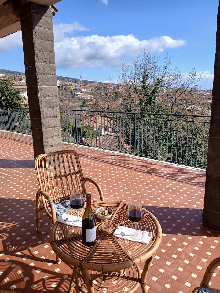 Terrazza Sull'etna: Villa Indipendente - Trecastagni