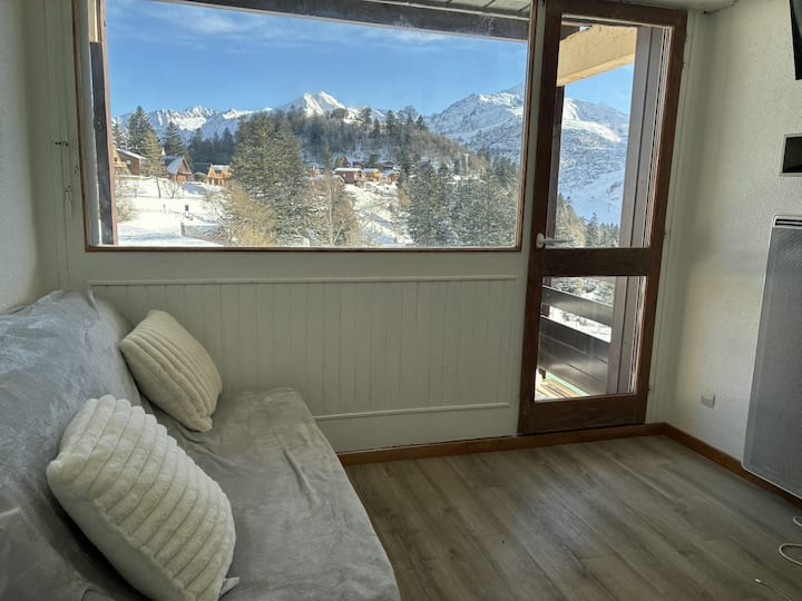 Appart 12 Clarines Aux Pieds Des Pistes - Guzet-Neige