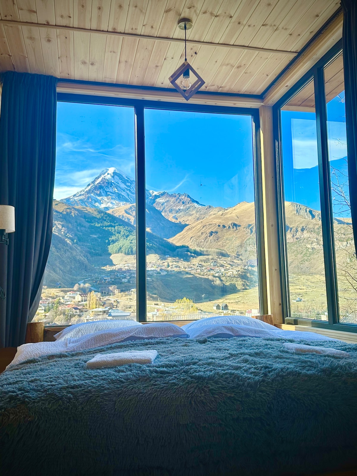 La meilleure vue sur les collines de Kazbegi - Cabanes à louer à ...
