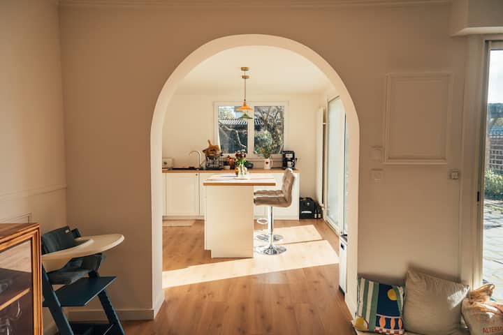 Maison Spacieuse à 15min Du Centre De Rennes - Le Rheu