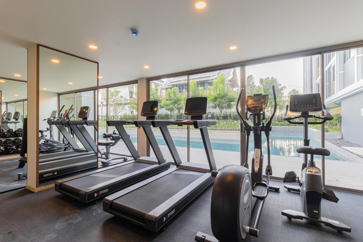 *Moderne 1BR-Eigentumswohnung mit Pool und Fitnessraumzugang C235 ...