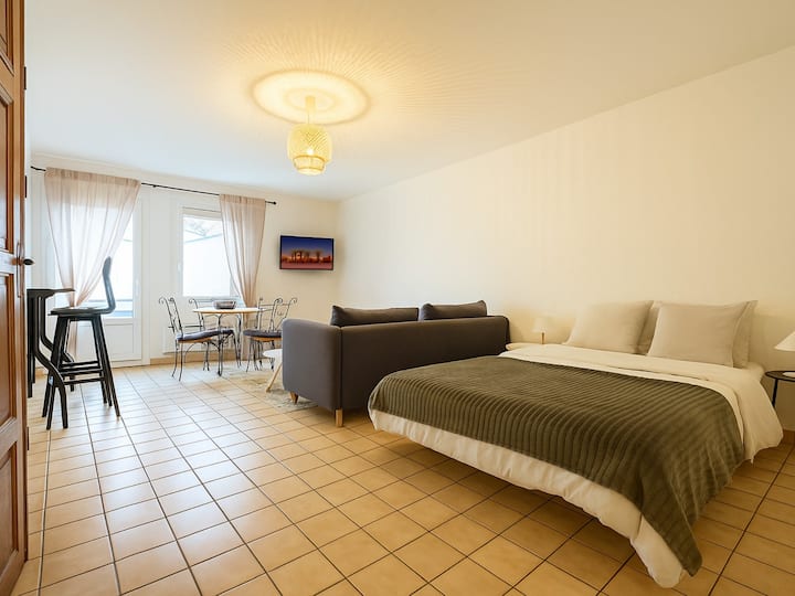 Studio Centre + Parking Privé • Promenades à Pied - Sens