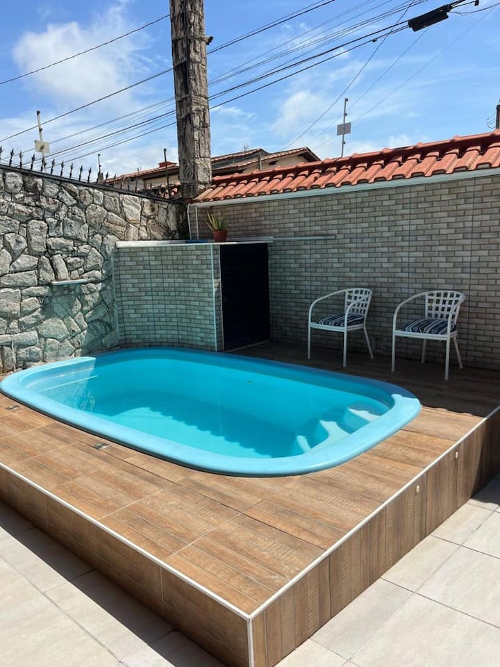 Casa Com 4 Quartos A 150m Da Praia De Peruíbe - Peruíbe