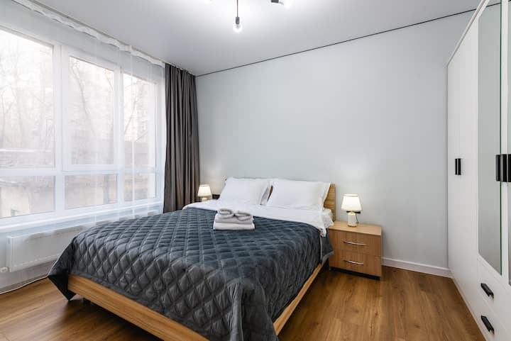 Новая 2-к квартира у ТРЦ Mega Park - Kazakhstan