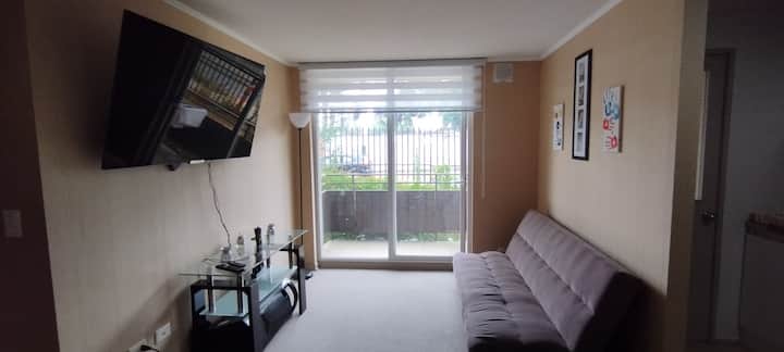 Depa Para 1 Persona Acogedor.condominio Cerrado. - Hualqui