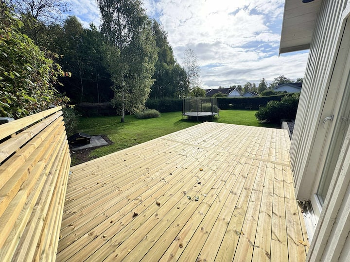 Detached House With Sleeping Loft And A Big Garden - Osby