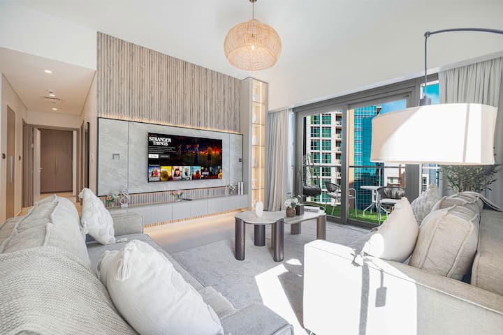 Mahogany 23 | 2br 10pax| Burj Khalifa View Central - Dubai
