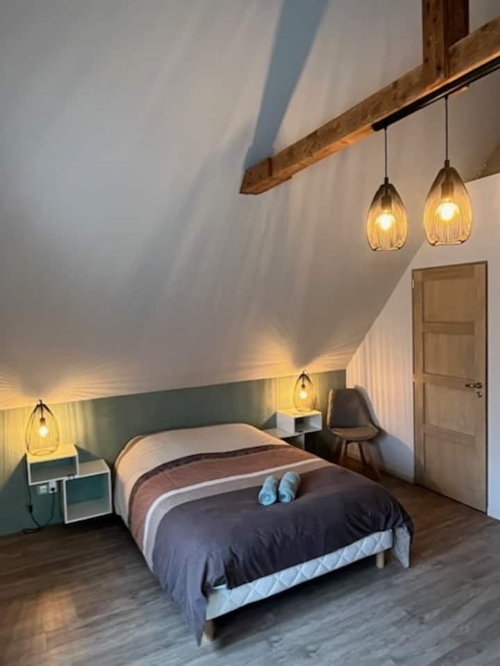 Chambre Familiale à 5 Kms De Colmar - 科爾馬