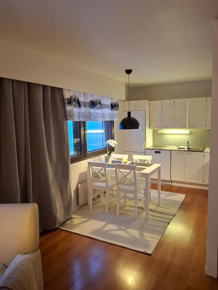 Tilava Kaksio Ivalon Keskustassa. - Ivalo