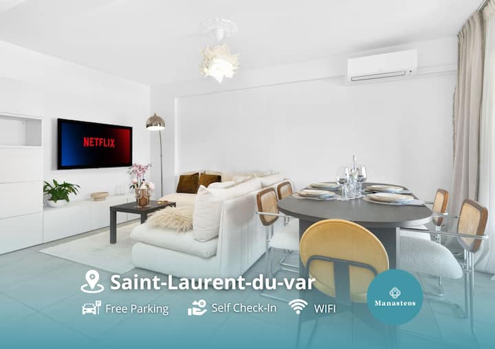 Spacieux 4 Pièces - Balcon - Parking - Fc - Carros