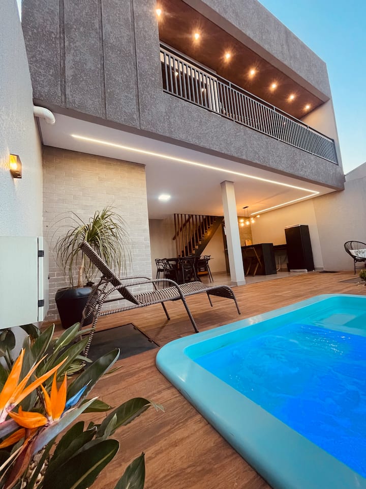 ‘Refúgio Com Piscina Privativa E ÁRea Gourmet’ - Cascavel