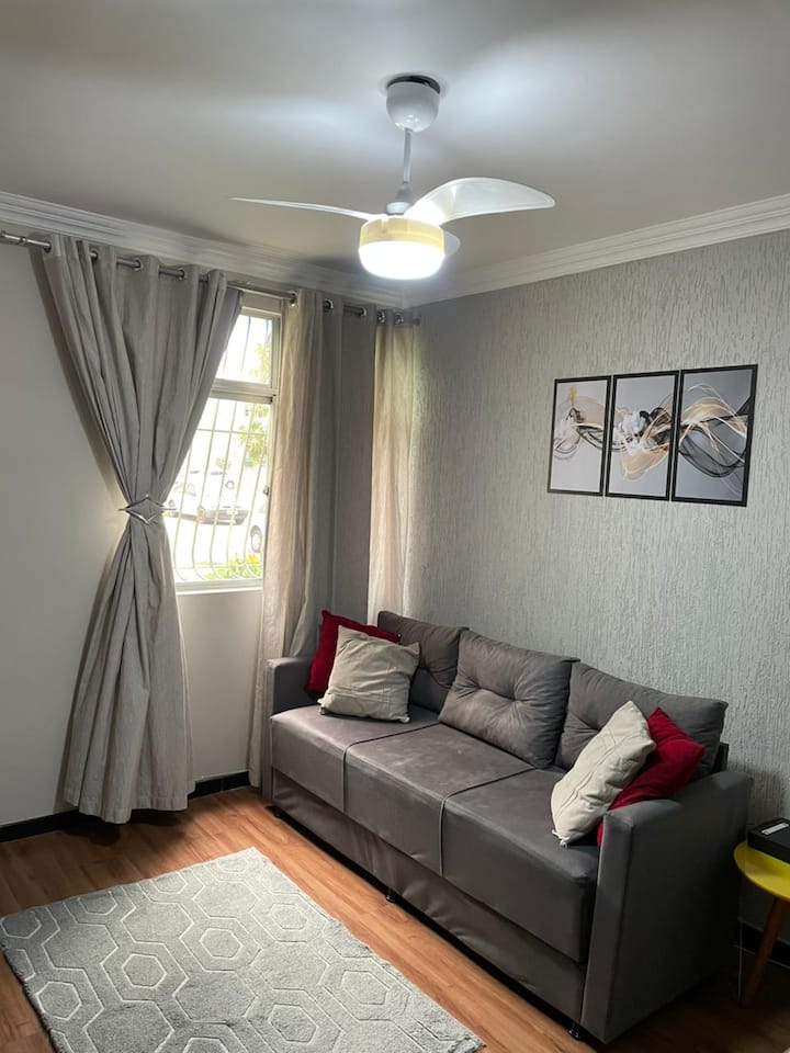 Apto Completo, Ar, Smart Tvs, Na Serra. - Serra