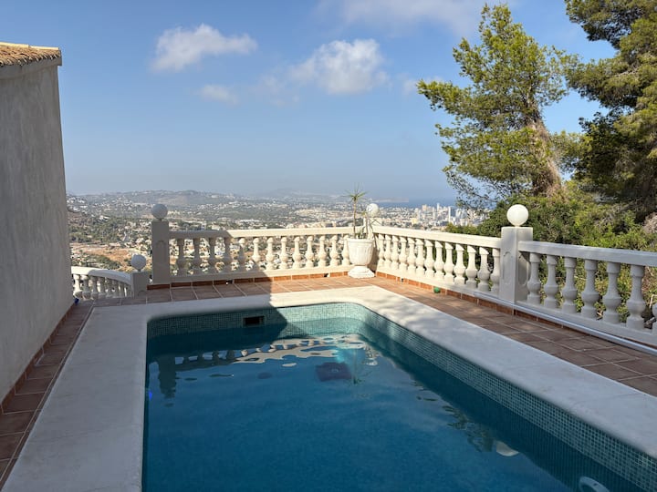 Villa Linda Con Piscina Y Vistas Peñón De Ifach - Altea