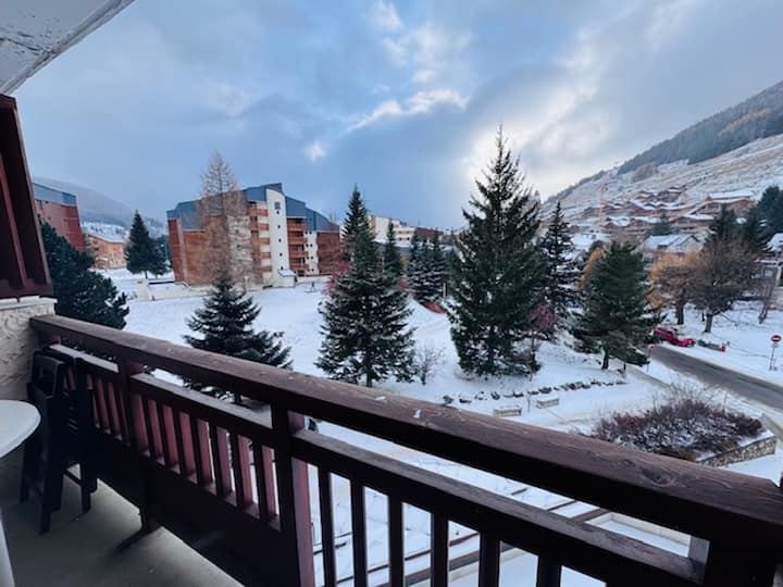 Studio Lumineux Aux 2 Alpes, Balcon Sud, Parking - Les Deux Alpes