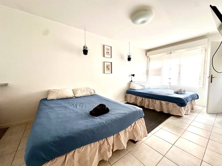 [C3] Budget Family Suite 4p - 2 Lits Proche Paris - Créteil