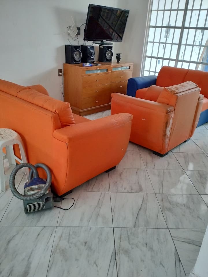 Bonita Casa Para Estancia Familiar Climatizada - Veracruz