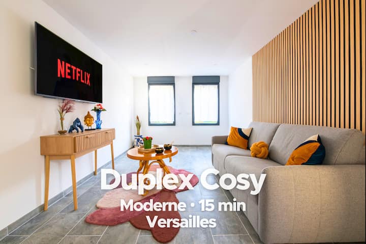 Duplex Cosy - Moderne - 15 Min Versailles - Chevreuse