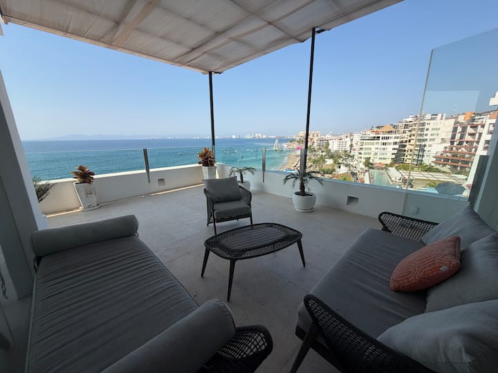 Increíble Y Amplio Ph En Olas Altas, Playa Privada - Puerto Vallarta