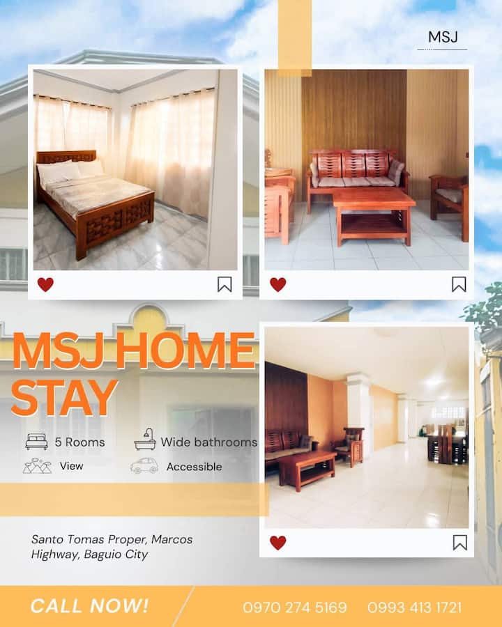 Feels Like Home With Msj Homestay - Baguio
