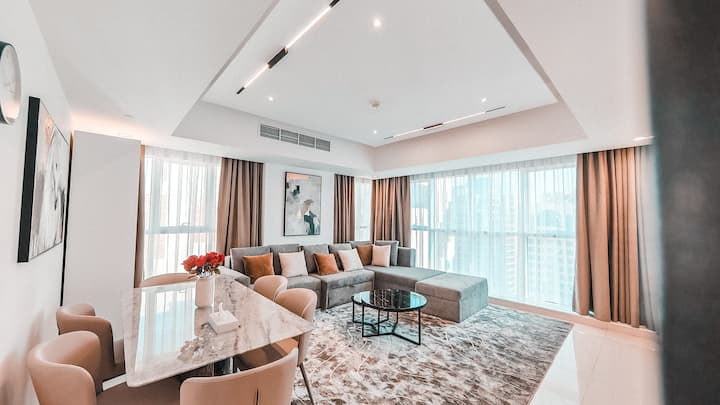 Modern Family Apartment Abu Dhabi, 2bd, Beach View - Abu Dhabi