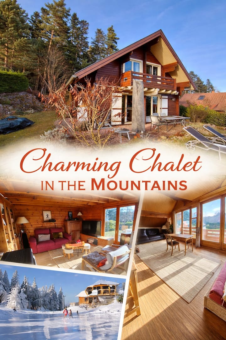 Chalet Cosy 6 Pers. En Alsace - Orbey