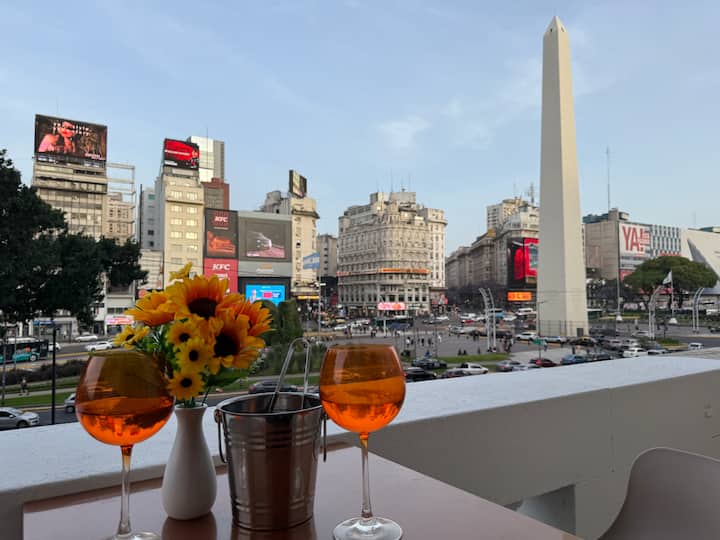 Departamento Centrico Deluxe Con Vista Al Obelisco - Argentina