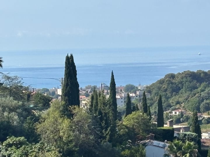 Appartement Vue Mer - Roquefort-les-Pins