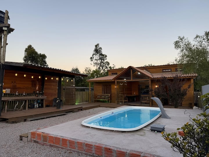 Chalé Capilha Piscina - Rio Grande, Brazil