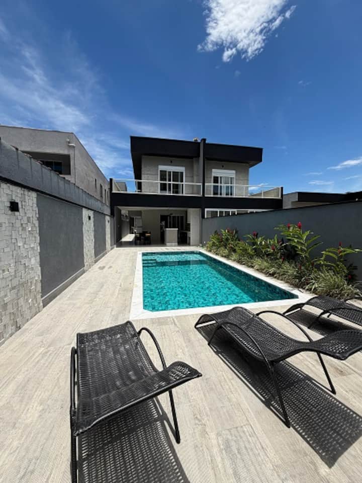 Sobrado Novo - Condomínio Fechado Morada Da Praia - Bertioga