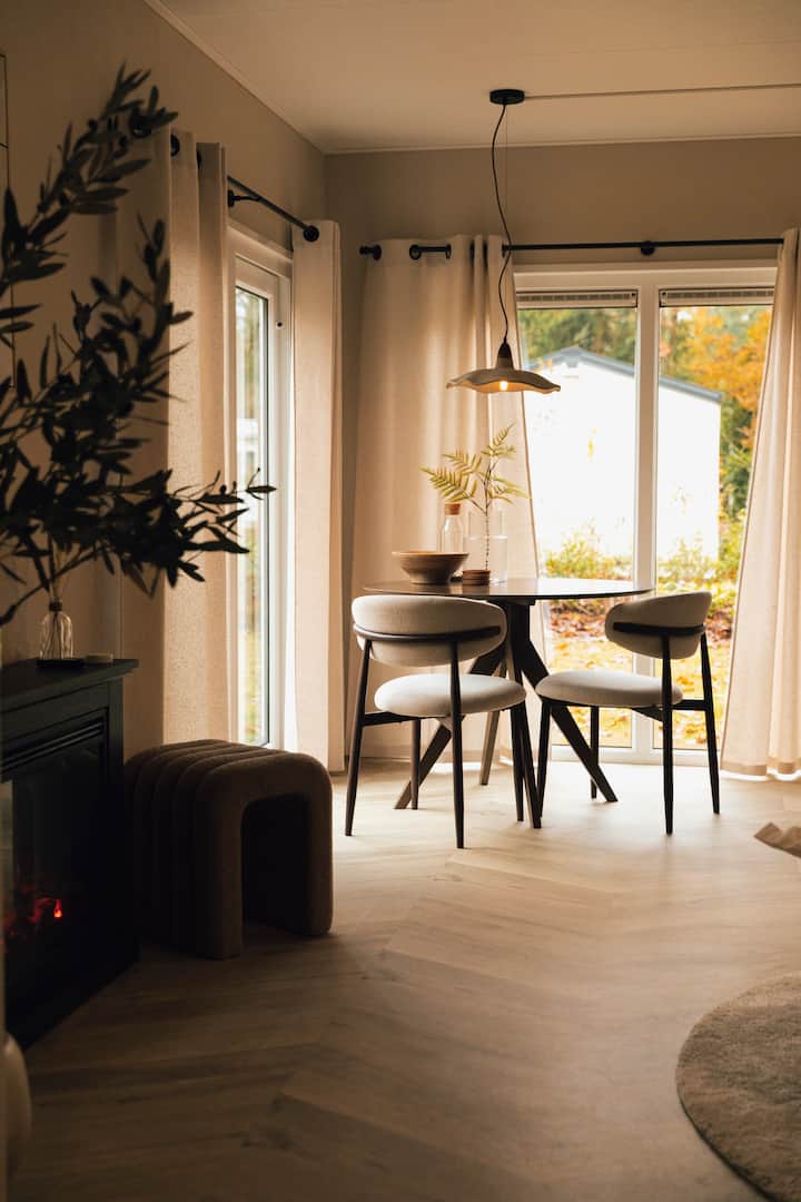 Cozy Cabin Met Werkkamer Aan Het Veluwse Bos - Epe