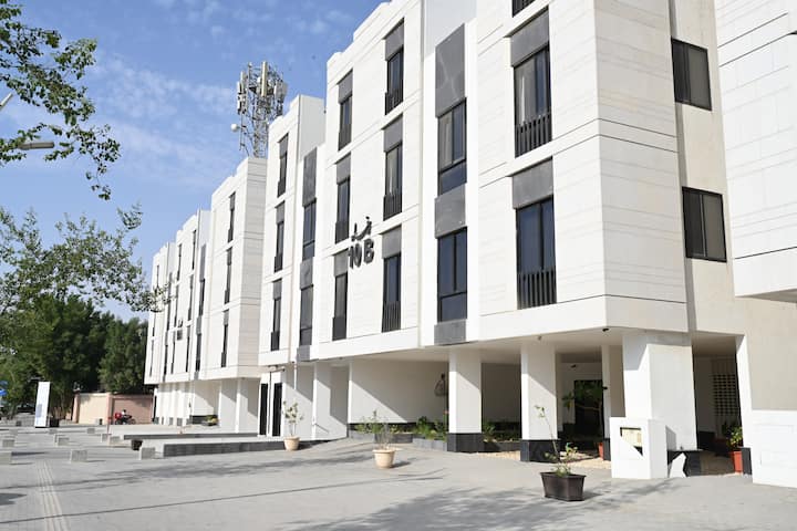 شقة غرفتين وصالة دخول ذكي أنيقة - في حي راقي - Riad