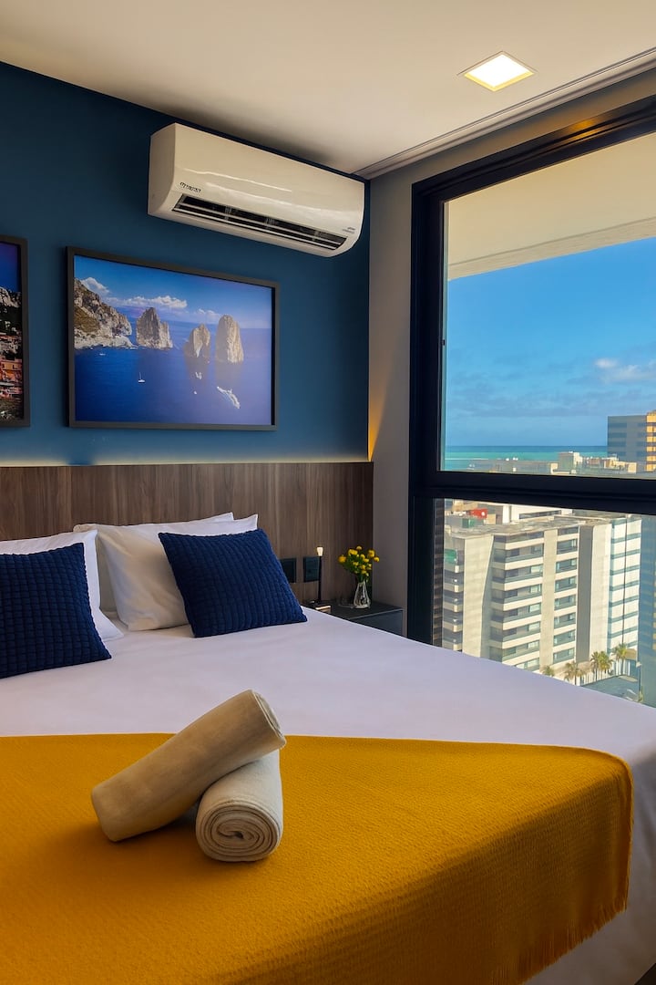 Apê Capri, Caminhe Até O Mar E Faça Tudo A Pé - Maceió