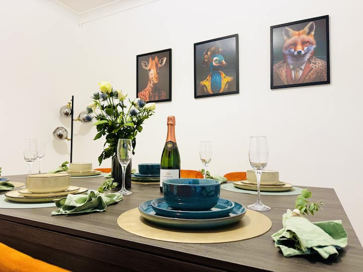 4br Heathrow Base – Free Parking – Fast Wi-fi - Aéroport de Londres Heathrow (LHR)