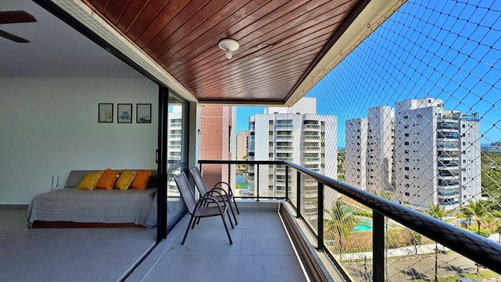 Apto. Riviera, Próximo A Praia E Shopping, 2 Vagas - Bertioga