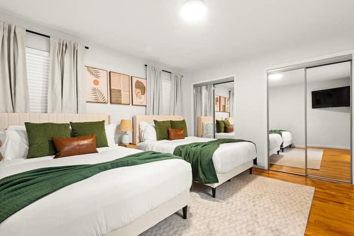 New Chic 2br Nyc Metlife Walk To Train + Parking - Jersey City, NJ