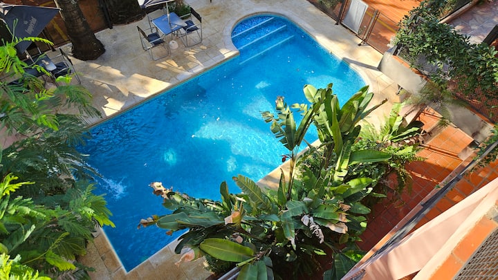 Habitación Céntrica Con Pileta Y Wi-fi Rápido - Puerto Iguazú