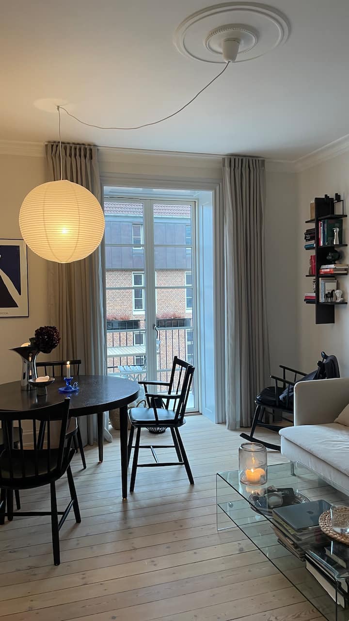 Central Lejlighed Tæt På Metro, Butikker Og Park - Copenhague