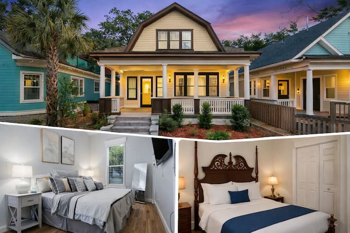 Walk To Stadium | Sleeps 12 | Free Parking - Jacksonville, FL