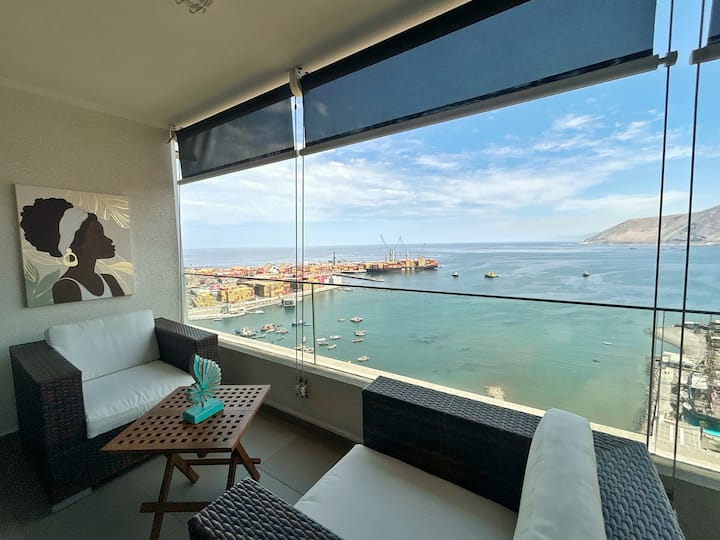 Luxury Oceanfront Apartment In Iquique - Alto Hospicio