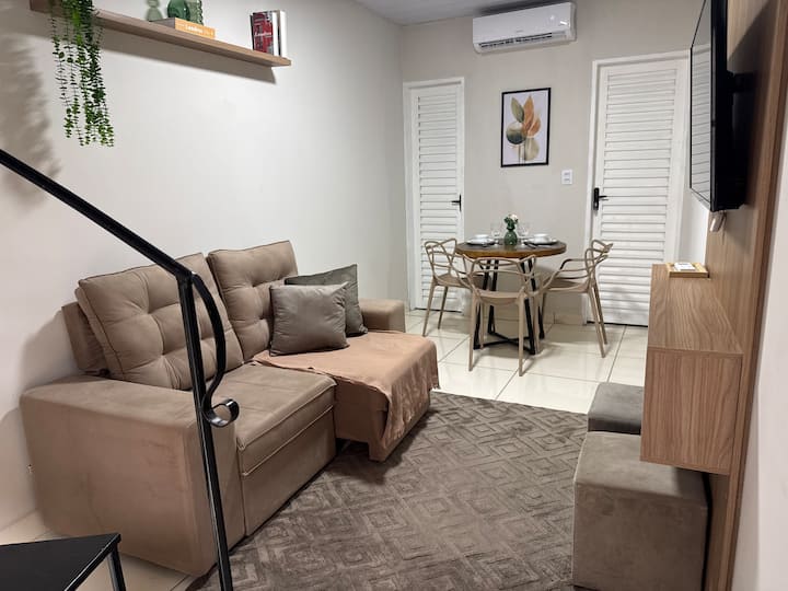 Moderno Loft Climatizado E Garagem Prox/ufmt (P2) - Cuiabá