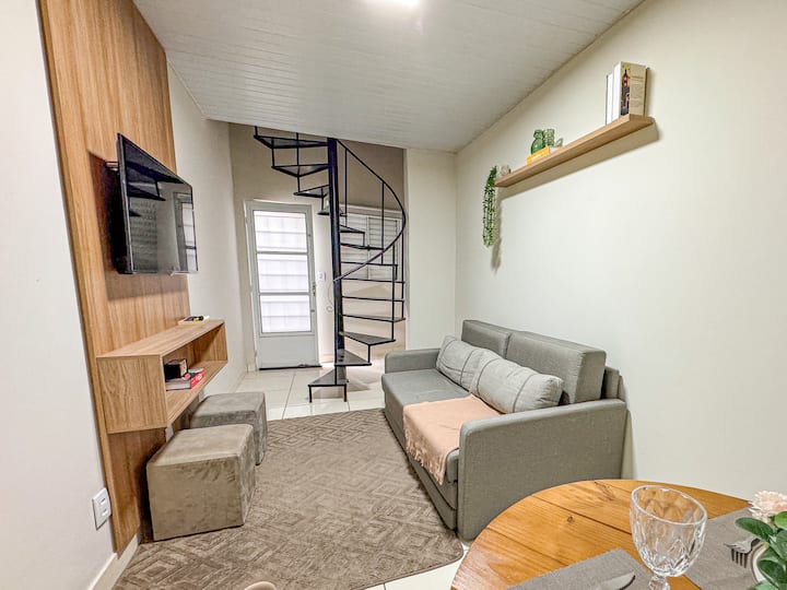 Loft Todo Climatizado, Suíte-garagem-prox.ufmt (2) - Cuiabá