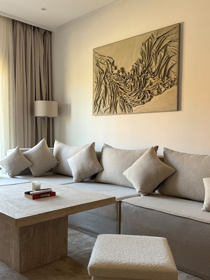 Guéliz  Suite Façon Hôtel  Balcon Privé - Marrakech