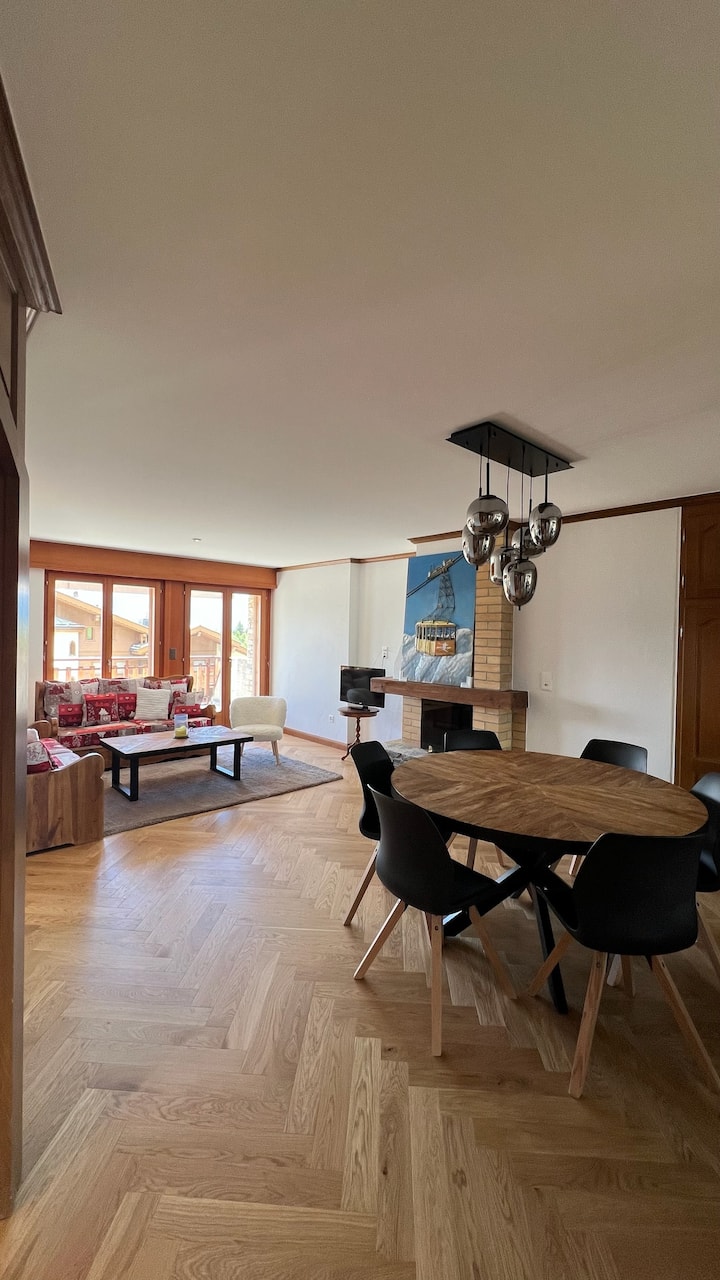 Heart Of Crans-montana Duplex - Slopes At 5 Min! - Crans-Montana