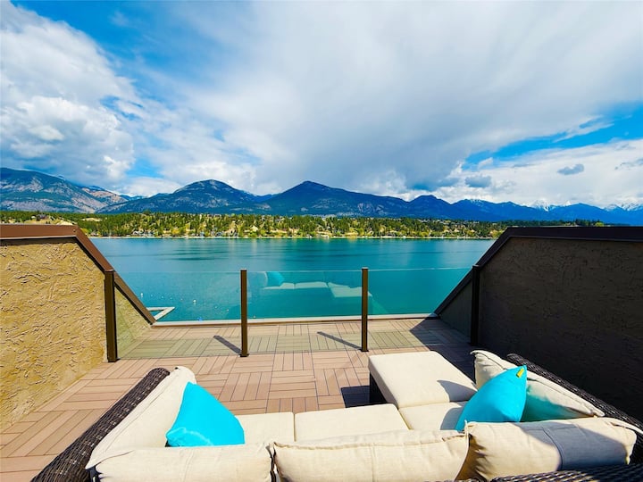 The Crest | Private Beach Access | Rooftop Patio - Invermere