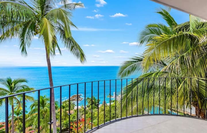 Paradise View At Conchas Chinas - Puerto Vallarta