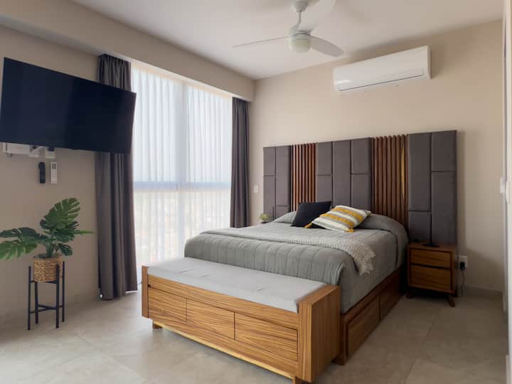 Chapultepec Loft • Ac • Parking • 17th Floor - Guadalajara