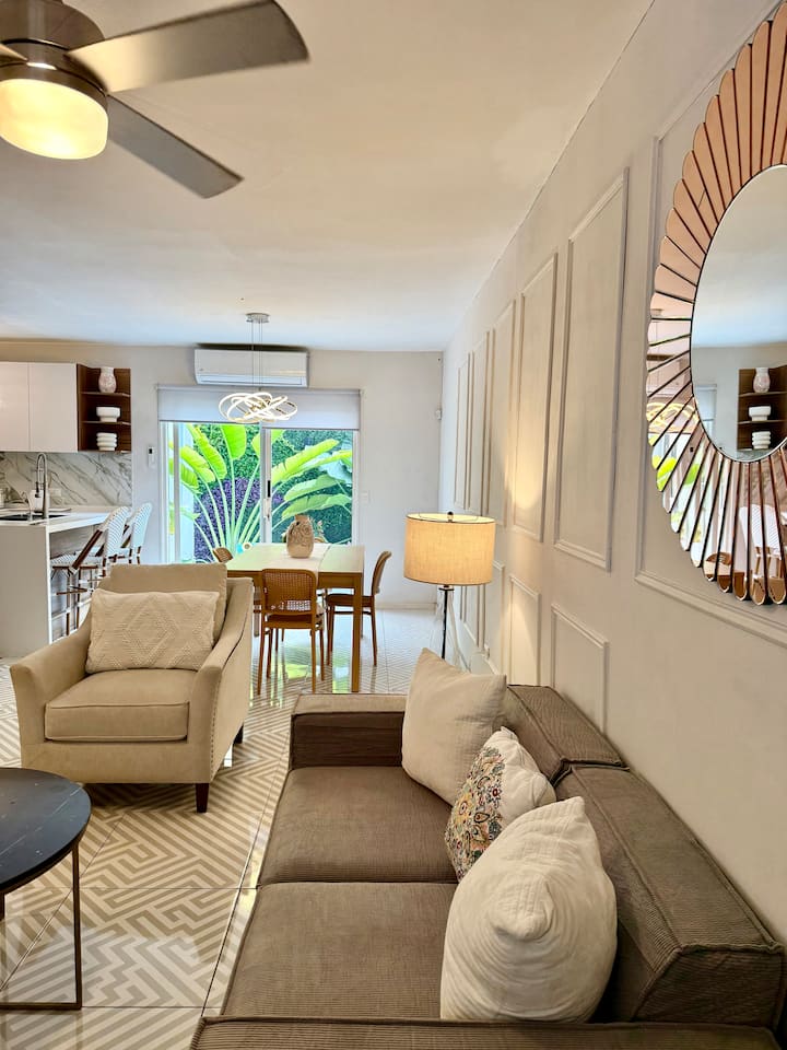 Casa Equipada, Gym, 7 Min Consulado, Oficina - Santa Catarina, México