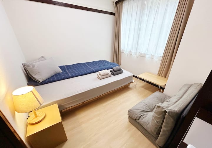 駅2分/羽田15分｜品川へ好アクセス｜高速wifi｜静かな一室｜しながわ水族館すぐ - Aéroport de Tokyo-Haneda (HND)