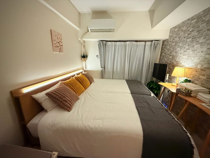 [大須まで徒歩4分 Open!] 栄･名古屋中心部アクセス抜群！最大3人 / 家族・友達で - Nagoya