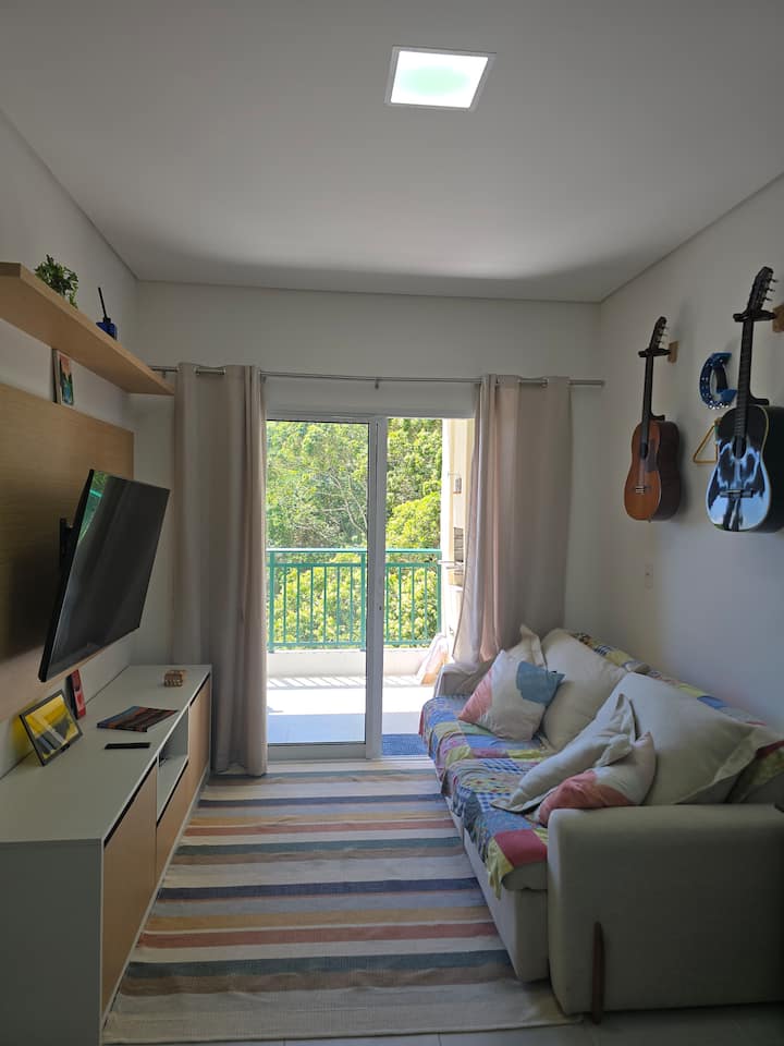 Apartamento Com Vista Para O Mar Em Bertioga - Bertioga